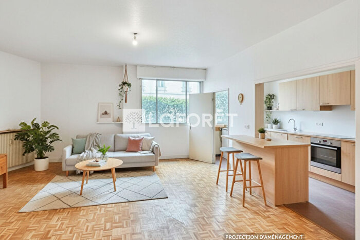 Appartement à vendre - Paris e , Mouton, Duvernet - 2 pièces - 1 chambre