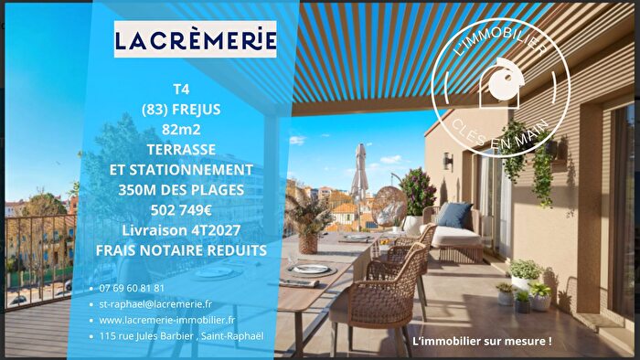 Appartement à vendre - Fréjus, Fréjus Plage - 4 pièces - 3 chambres