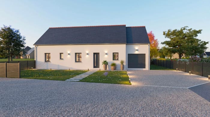 Maison 4 pièces à Montreuil-en-Touraine, à vendre