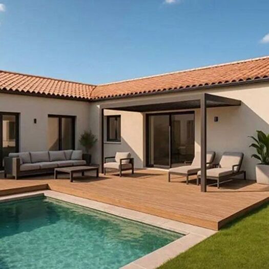 Maison à vendre - Lézignan-la-Cèbe - 4 pièces - 3 chambres