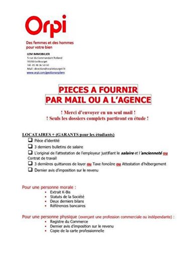 Maisons à vendre et appartements à louer - 3