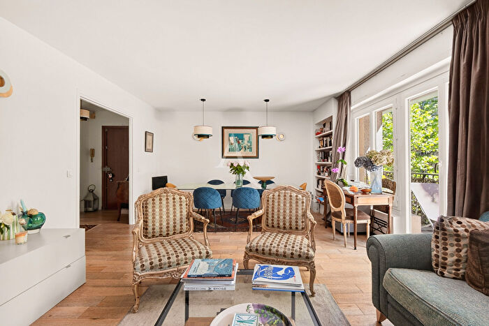 Appartement 3 pièces à vendre à Paris 16ème, Auteuil-Nord, Jasmin, Mirabeau