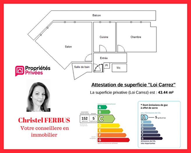 Les Pavillons-sous-Bois, Chanzy - Appartement 2 pièces à vendre