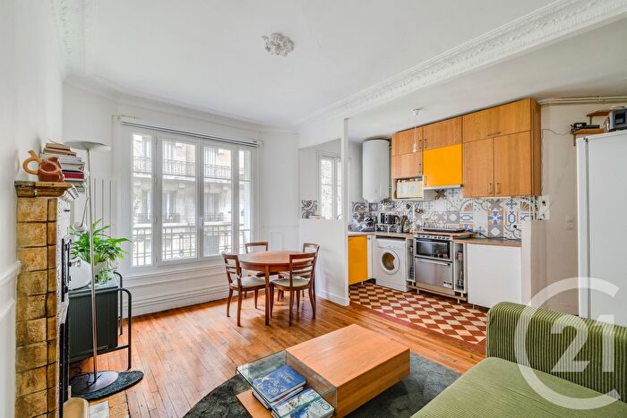 Paris 20ème, Gambetta : Appartement 3 pièces à vendre