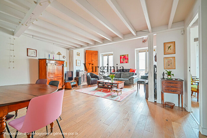 Appartement à vendre - Saint-Mandé, Notre Dame, Saint-Michel de Picpus - 6 pièces - 4 chambres