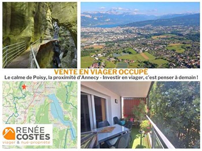 Appartement à vendre - Poisy - 4 pièces - 3 chambres