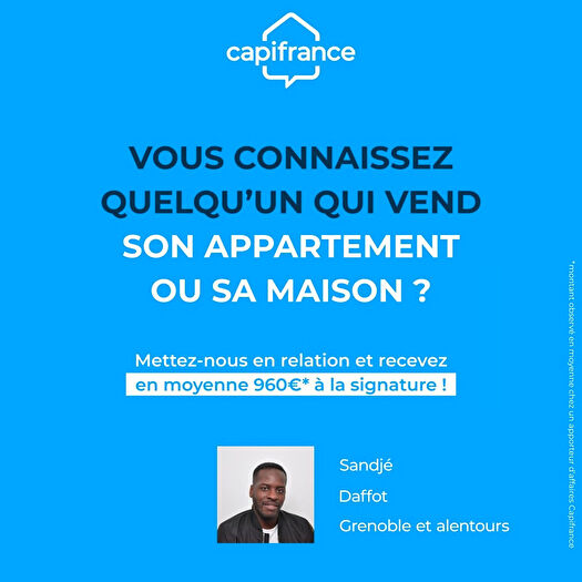 Appartement à vendre - Grenoble, Eaux-Claires, Mistral - 3 pièces - 3 chambres