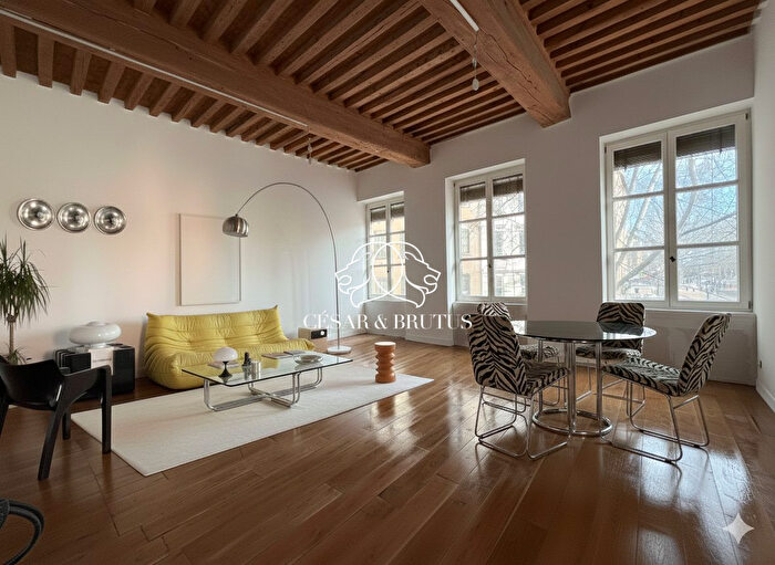 Appartement à vendre - Lyon e , Croix Rousse Centre-ville - 3 pièces - 2 chambres