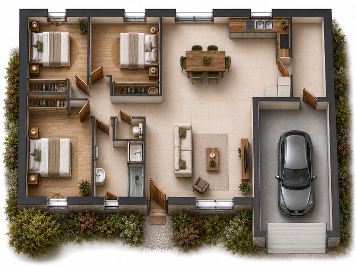 Maisons à vendre et appartements à louer - 3