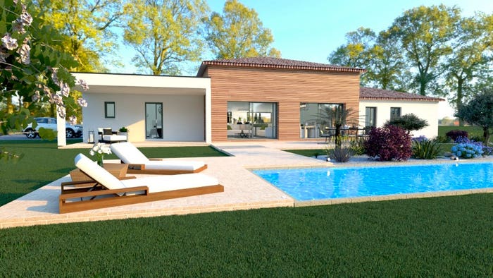 Issirac - Maison 5 pièces à vendre