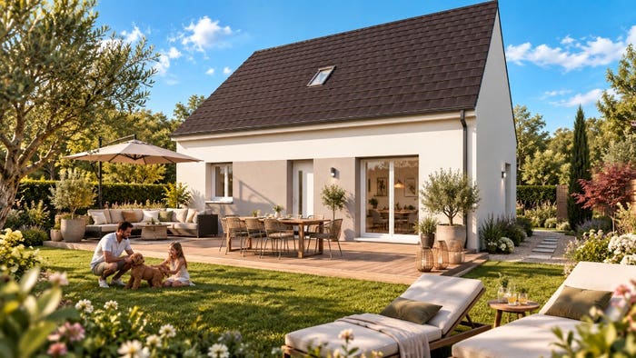 Ménilles - Maison 4 pièces à vendre
