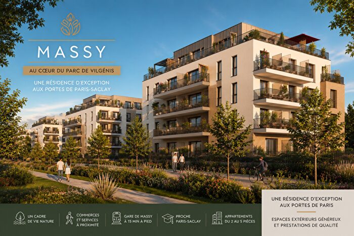 Maison 2 pièces à vendre à Massy, Massy-Opéra, La Bonde