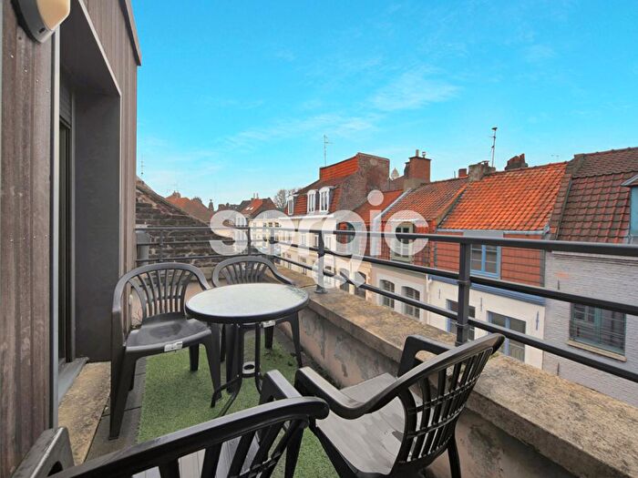 Appartement à vendre - Lille, Vieux Lille - 2 pièces - 1 chambre