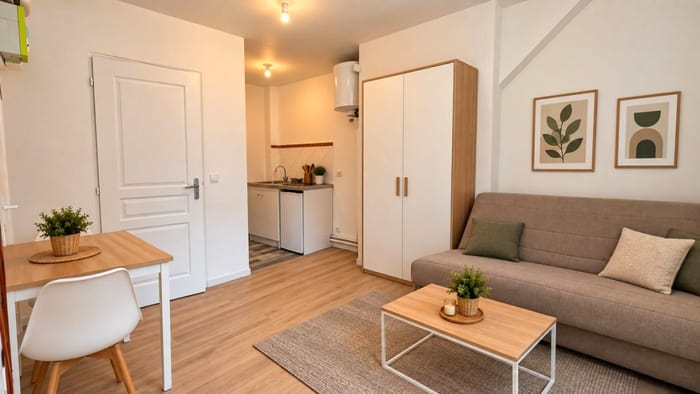 Beauvais, Saint-Just des Marais : Appartement 1 pièce à louer