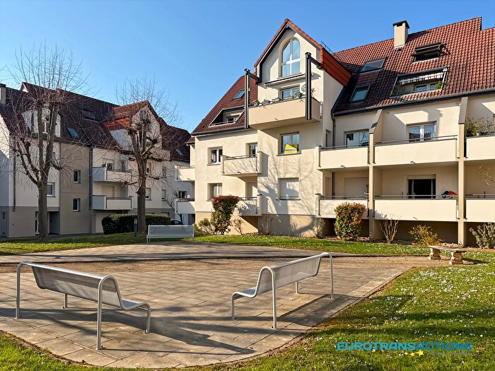Appartement à vendre - Souffelweyersheim - 2 pièces - 1 chambre