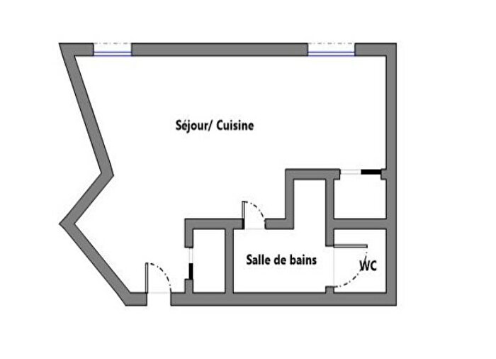 Appartement à vendre - Plaisance-du-Touch - 1 pièce