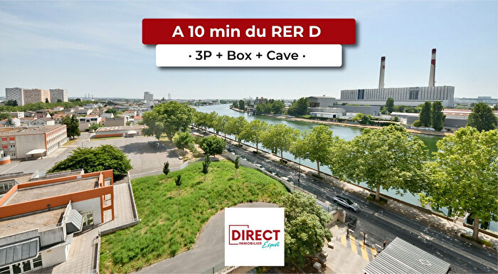 Appartement 3 pièces à Alfortville, Zola Carnot, Alouettes, Val de Seine, à vendre