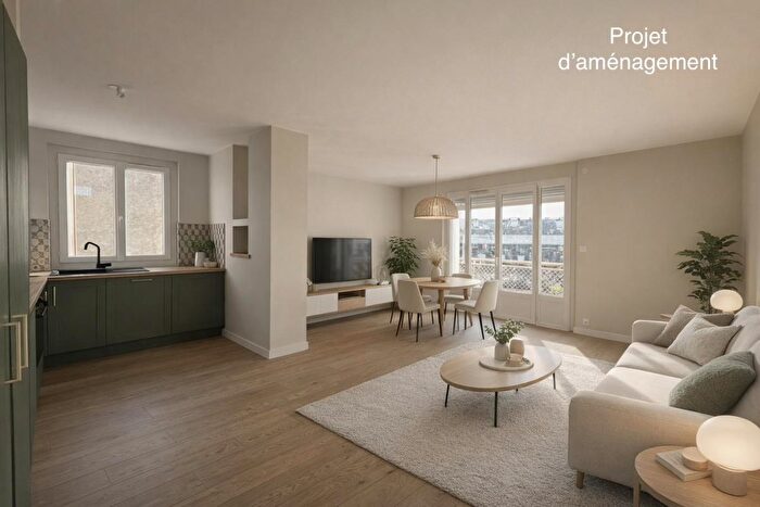 Appartement à vendre - Tarbes, Centre-ville - 3 pièces - 2 chambres