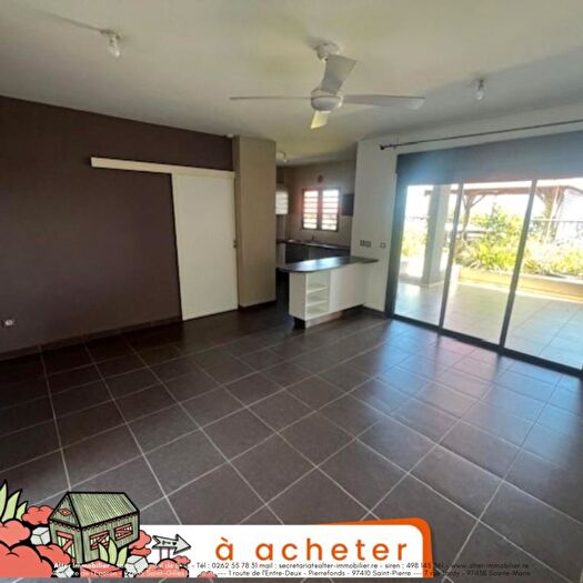 Appartement à vendre - Sainte-Marie - 3 pièces - 2 chambres
