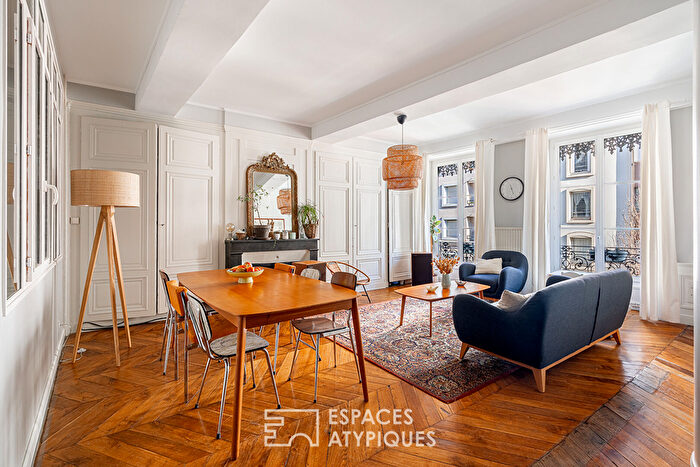 Appartement à vendre - Lyon e , Guillotière - 4 pièces - 3 chambres
