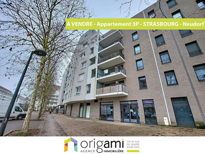Appartement à vendre - Strasbourg, Neudorf, Saint-Urbain, Landsberg - 3 pièces - 2 chambres