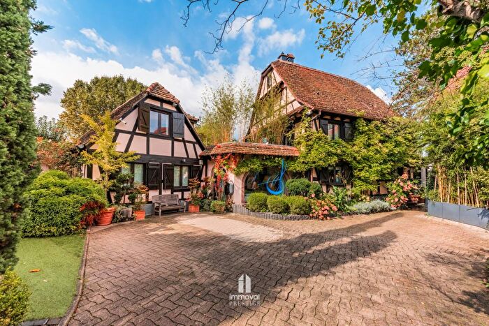 Maison à vendre - Strasbourg, Robertsau - 7 pièces - 5 chambres