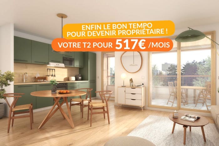 Rillieux-la-Pape, Ville nouvelle Est : Maison 2 pièces à vendre