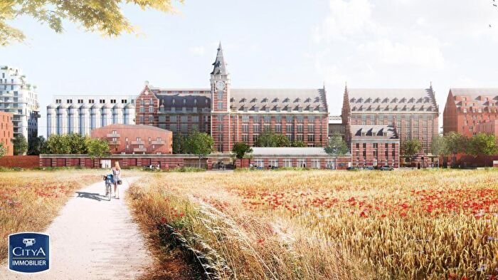 Appartement à vendre - Marquette-lez-Lille, Rive gauche - 3 pièces - 1 chambre