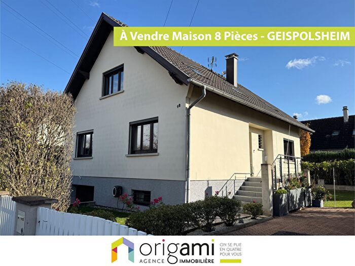 Maison à vendre - Geispolsheim - 8 pièces - 5 chambres