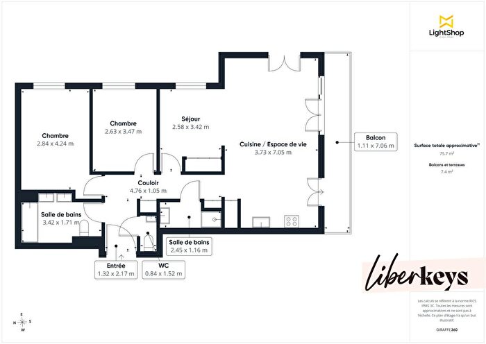 Châtenay-Malabry, Petit Chatenay, Voltaire, Croix Blanche : Appartement 4 pièces à vendre