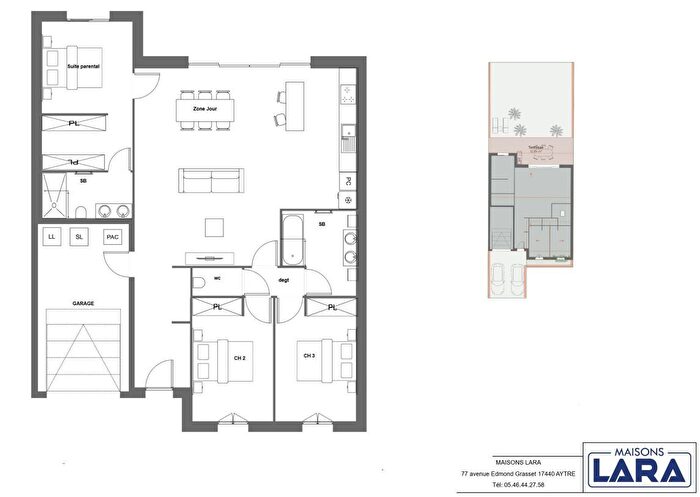 Maison à vendre - Andilly - 4 pièces - 3 chambres