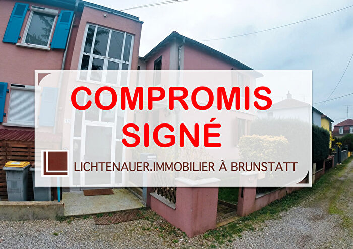 Maison à vendre - Mulhouse, Bourtzwiller - 3 pièces - 2 chambres