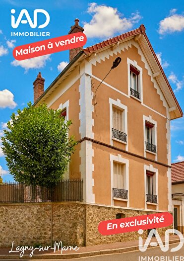 Maison à vendre - Lagny-sur-Marne, Saint-Denis, Plateau - 8 pièces - 6 chambres