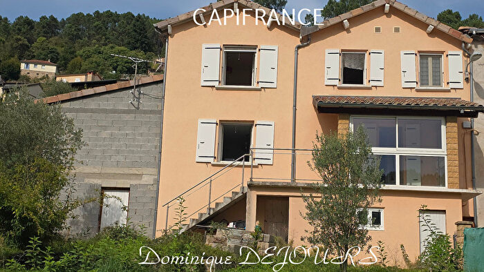 Maison à vendre - Saint-Sauveur-de-Montagut - 4 pièces - 3 chambres