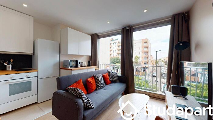 Appartement à louer - Guyot-de Gaulle, Bois-Colombes - 1 pièce - 1 chambre