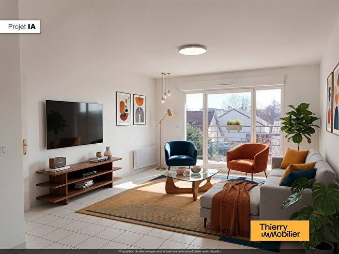 Appartement à vendre - Nantes, Le Chêne des Anglais - 3 pièces - 2 chambres