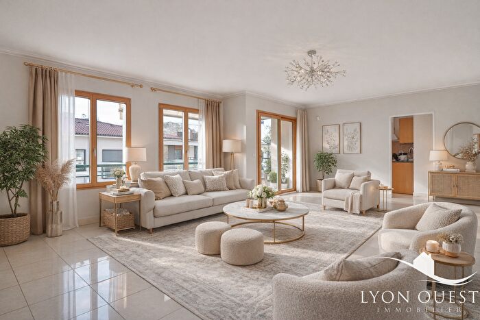 Appartement à vendre - Charbonnières-les-Bains - 4 pièces - 3 chambres