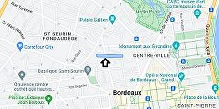 Appartement à louer - Centre ville, Bordeaux - 1 pièce