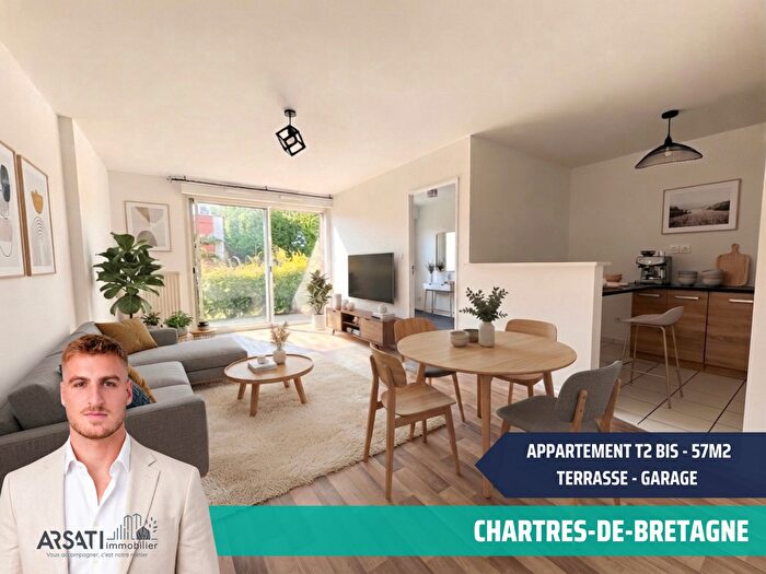 Appartement 3 pièces à vendre à Chartres-de-Bretagne