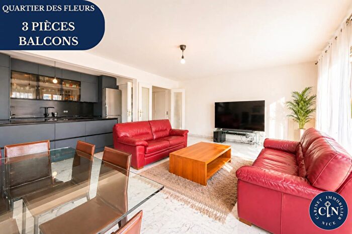 Nice, Gambetta - Appartement 3 pièces à vendre