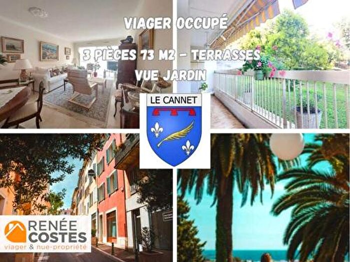 Appartement à vendre - Le Cannet, Bas Cannet - 3 pièces - 2 chambres