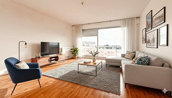 Appartement à vendre - Vannes, Ouest - 3 pièces - 2 chambres