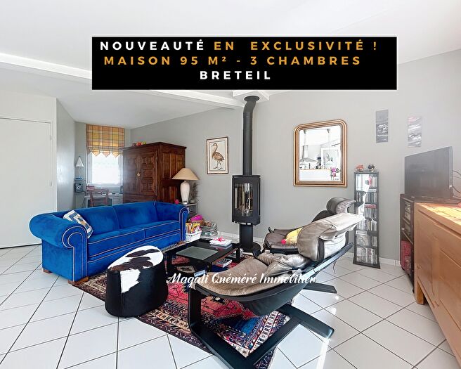 Maison 4 pièces à vendre - Breteil