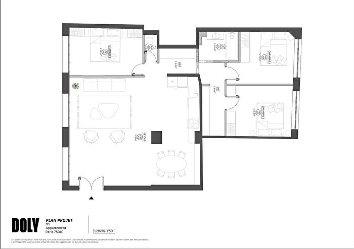 Appartement 4 pièces à vendre à Paris 10ème, Porte Saint-Martin, Paradis