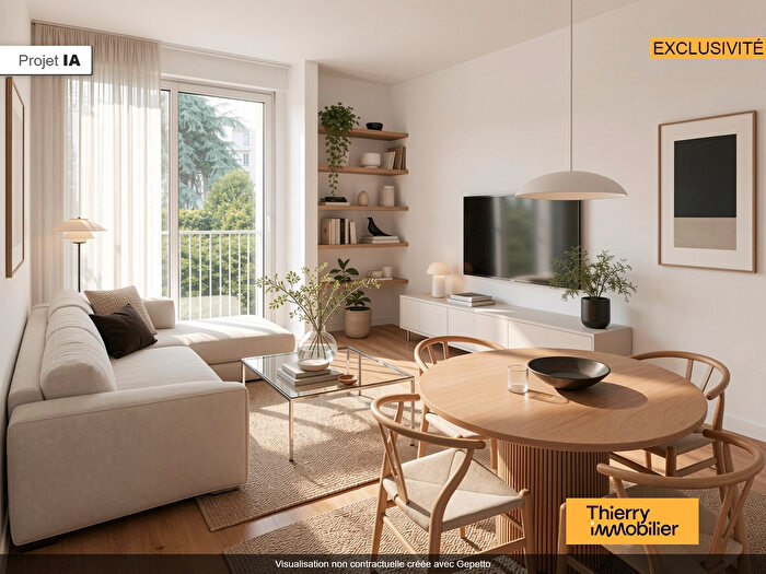 Appartement 3 pièces à Nantes, Saint-Donatien, Tortière, à vendre