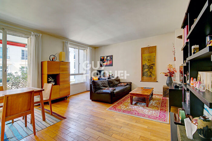 Appartement 3 pièces à Paris 16ème, Auteuil-Nord, Jasmin, Mirabeau, à vendre