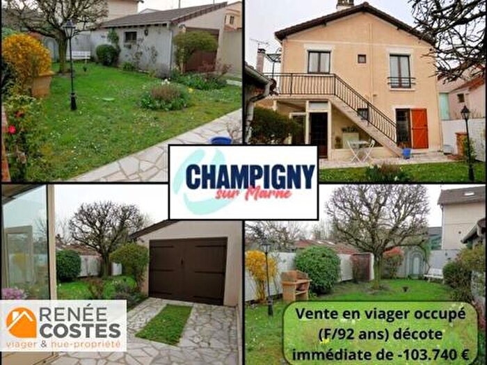 Maison à vendre - Champigny-sur-Marne, Quatre Cités, Simonettes - 5 pièces - 2 chambres