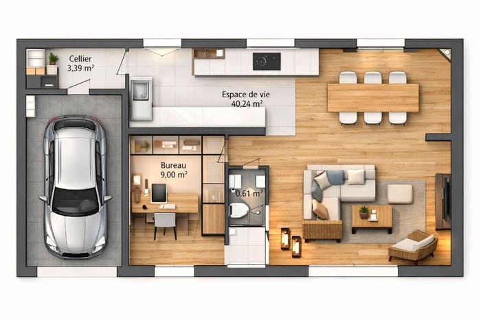 Maisons à vendre et appartements à louer - 3