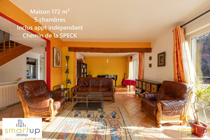 Maison à vendre - Colmar, Maraichers - 7 pièces - 5 chambres