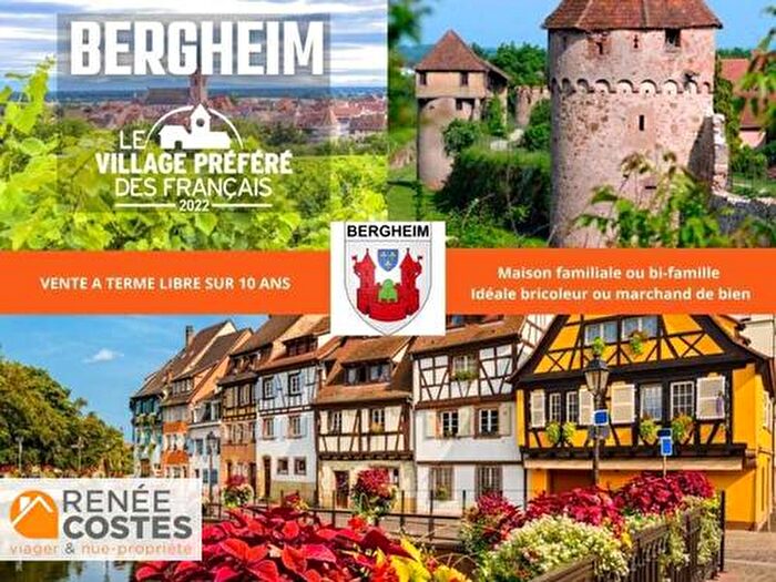 Maison à vendre - Bergheim - 8 pièces - 5 chambres